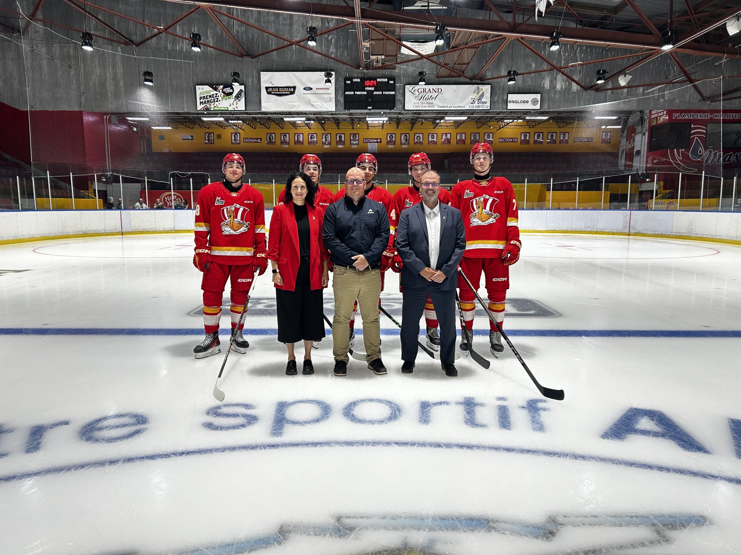 Le Centre Henry-Leonard devient le Centre sportif Alcoa - Le Drakkar de ...