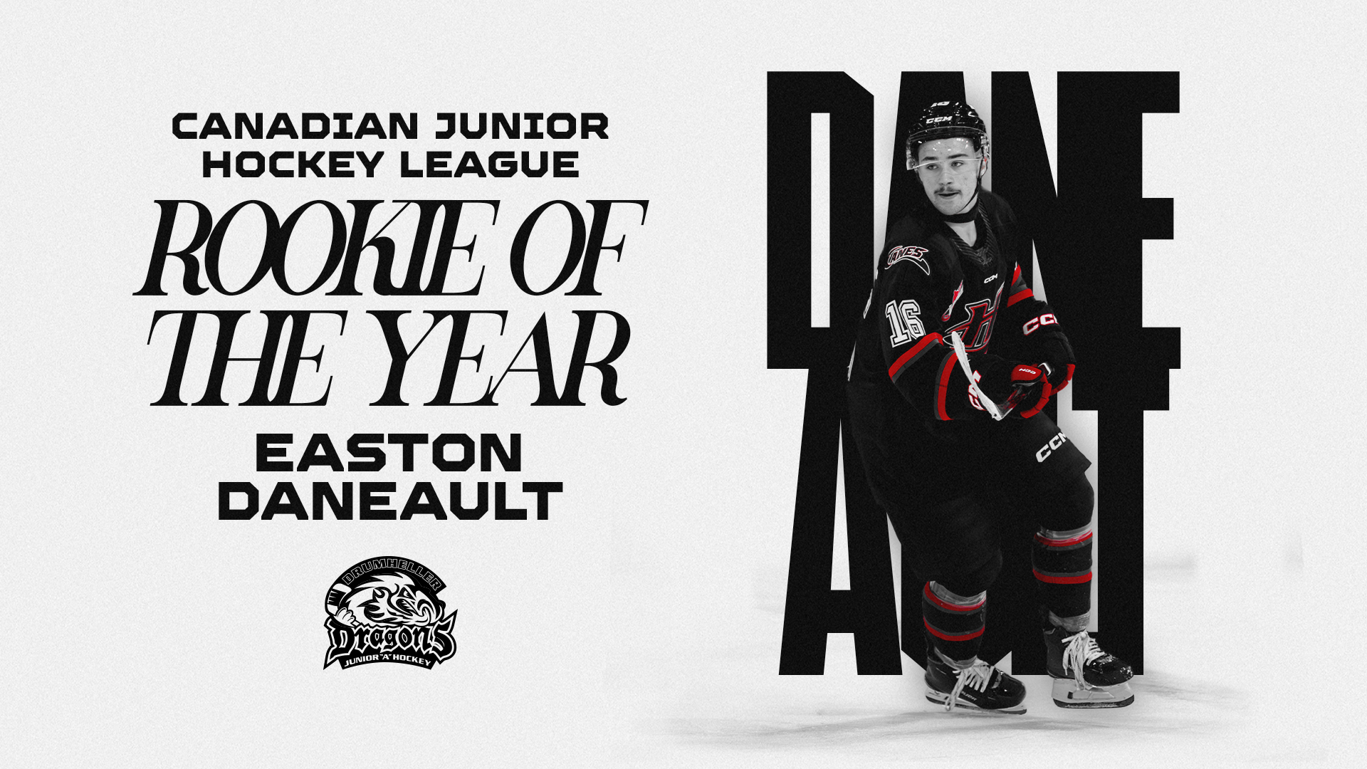 Daneault Named CJHL Rookie of the Year - Lethbridge Hurricanes