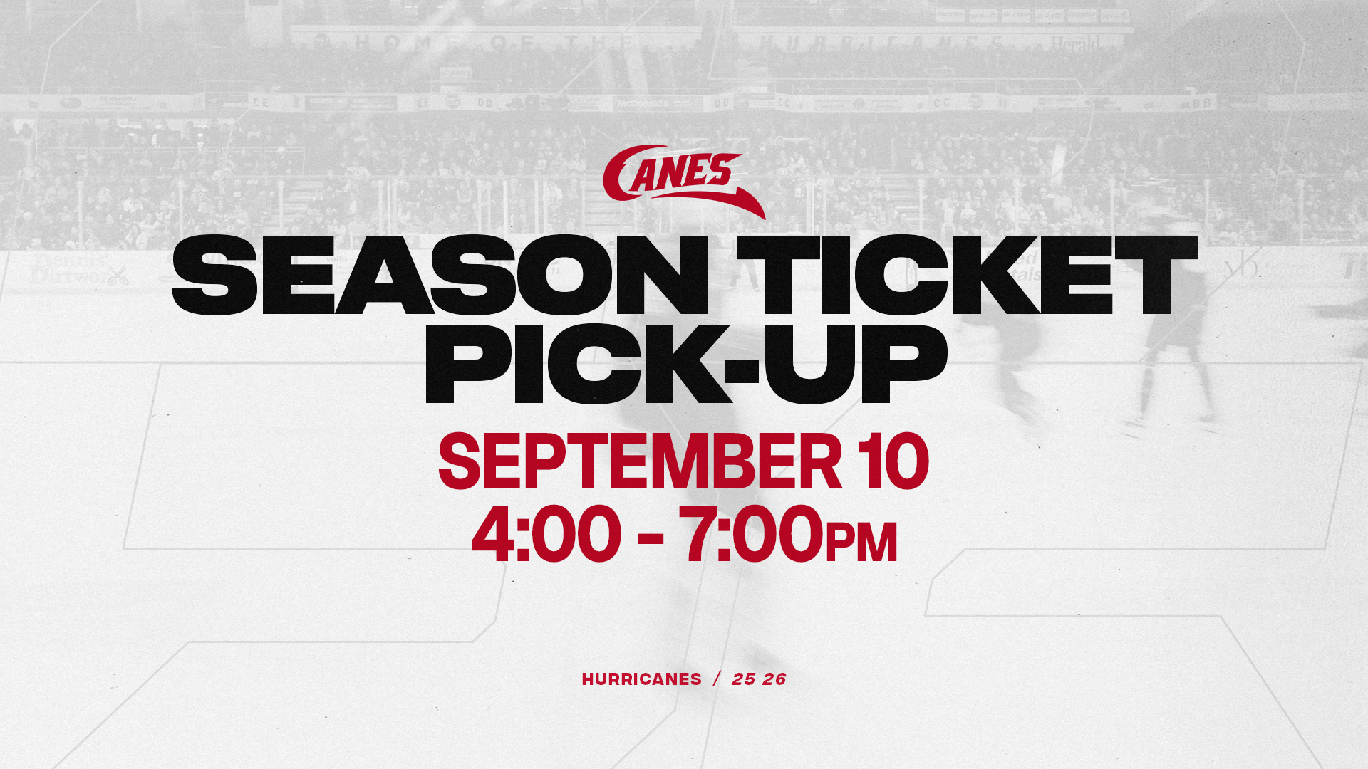 2025-2026 Season Ticket Pick Up Event - Lethbridge Hurricanes
