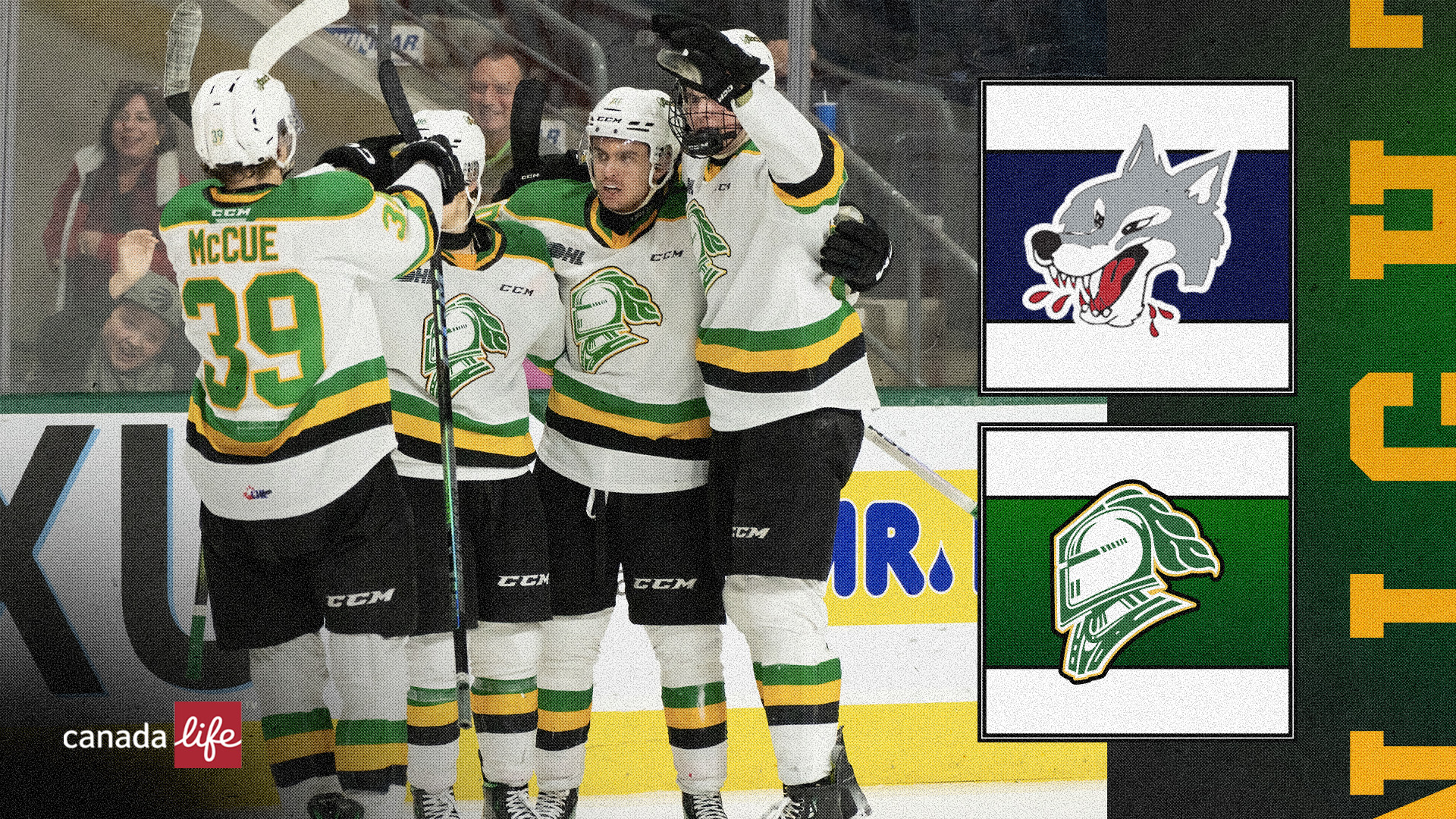 HIGHLIGHTS: Knights 4 | Wolves 3 - London Knights