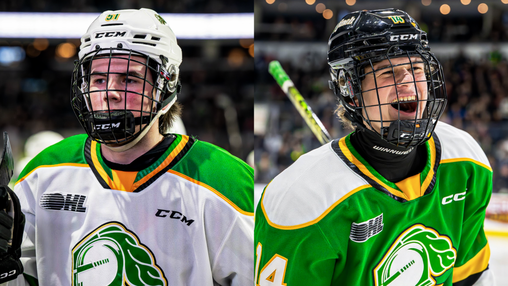 KNIGHTS CALL UP VAN GORP, WOOLLEY - London Knights