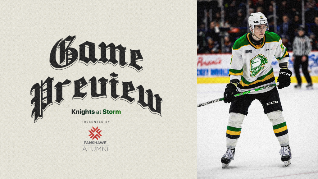 KNIGHTS FINISHING THREE-GAME AWAY STINT IN GUELPH - London Knights