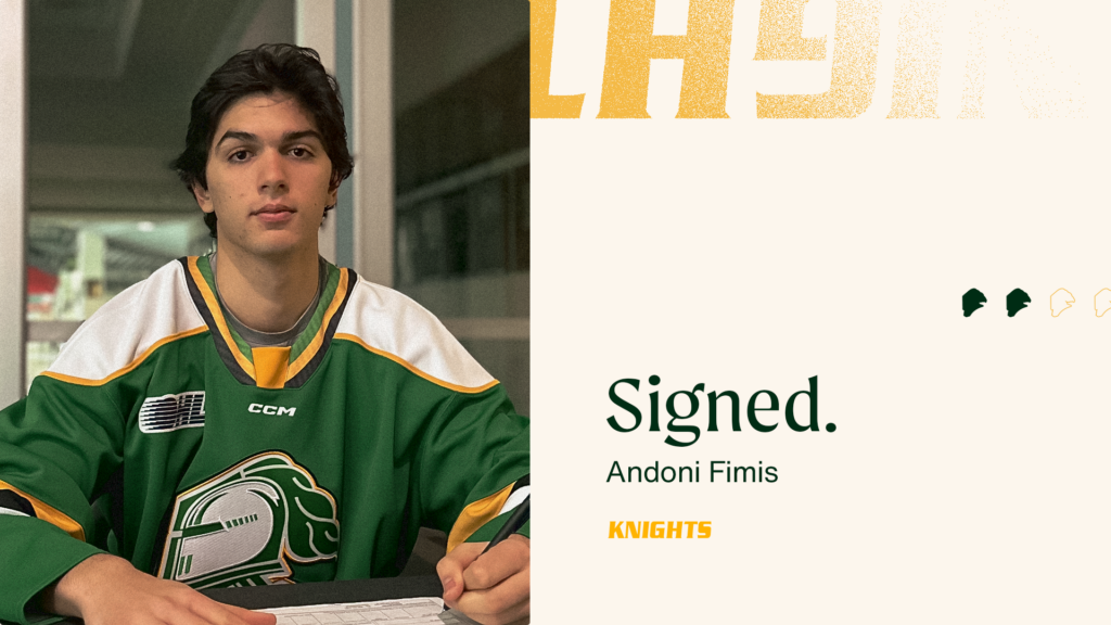 KNIGHTS SIGN FREE AGENT FIMIS - London Knights