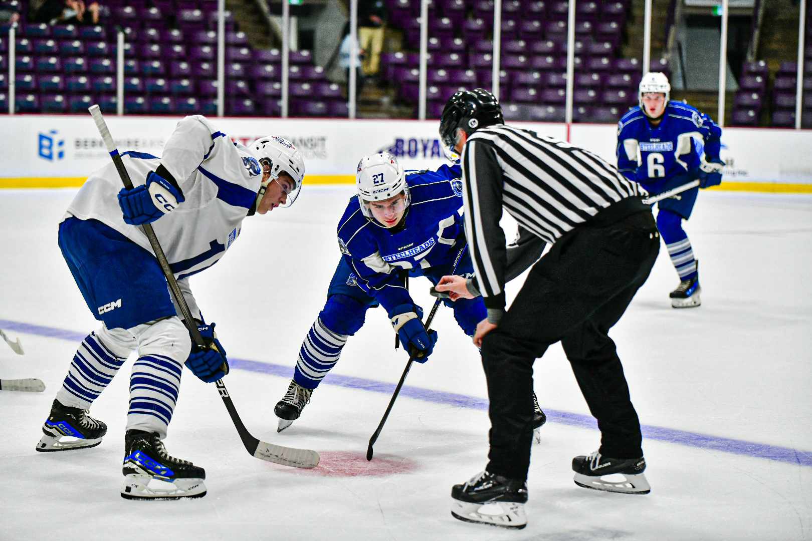 Steelheads Kick Off Day 1 of Training Camp with Annual Blue vs White ...