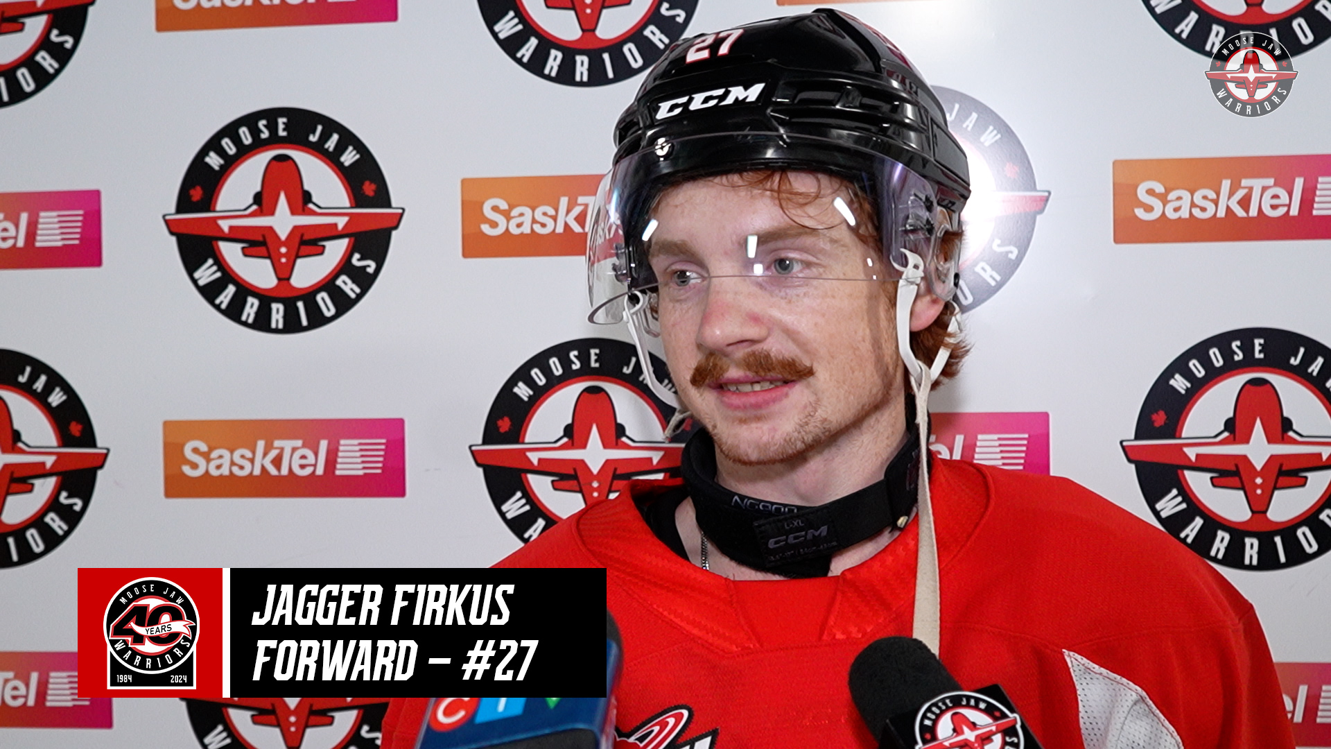 PRACTICE | Jagger Firkus - Nov 16 - Moose Jaw Warriors