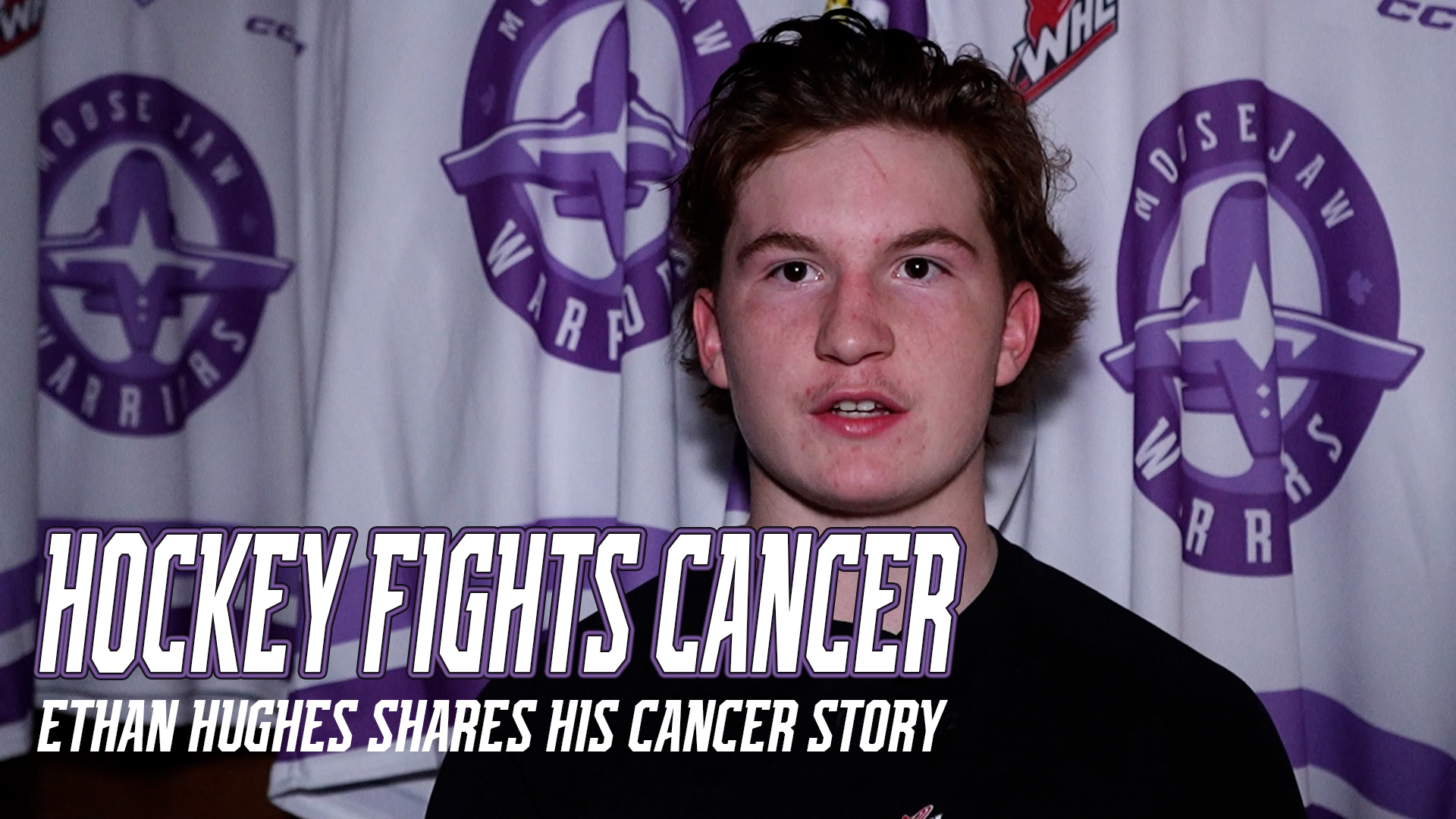 Hockey Fights Cancer | Ethan Hughes shares his cancer story - Moose Jaw ...
