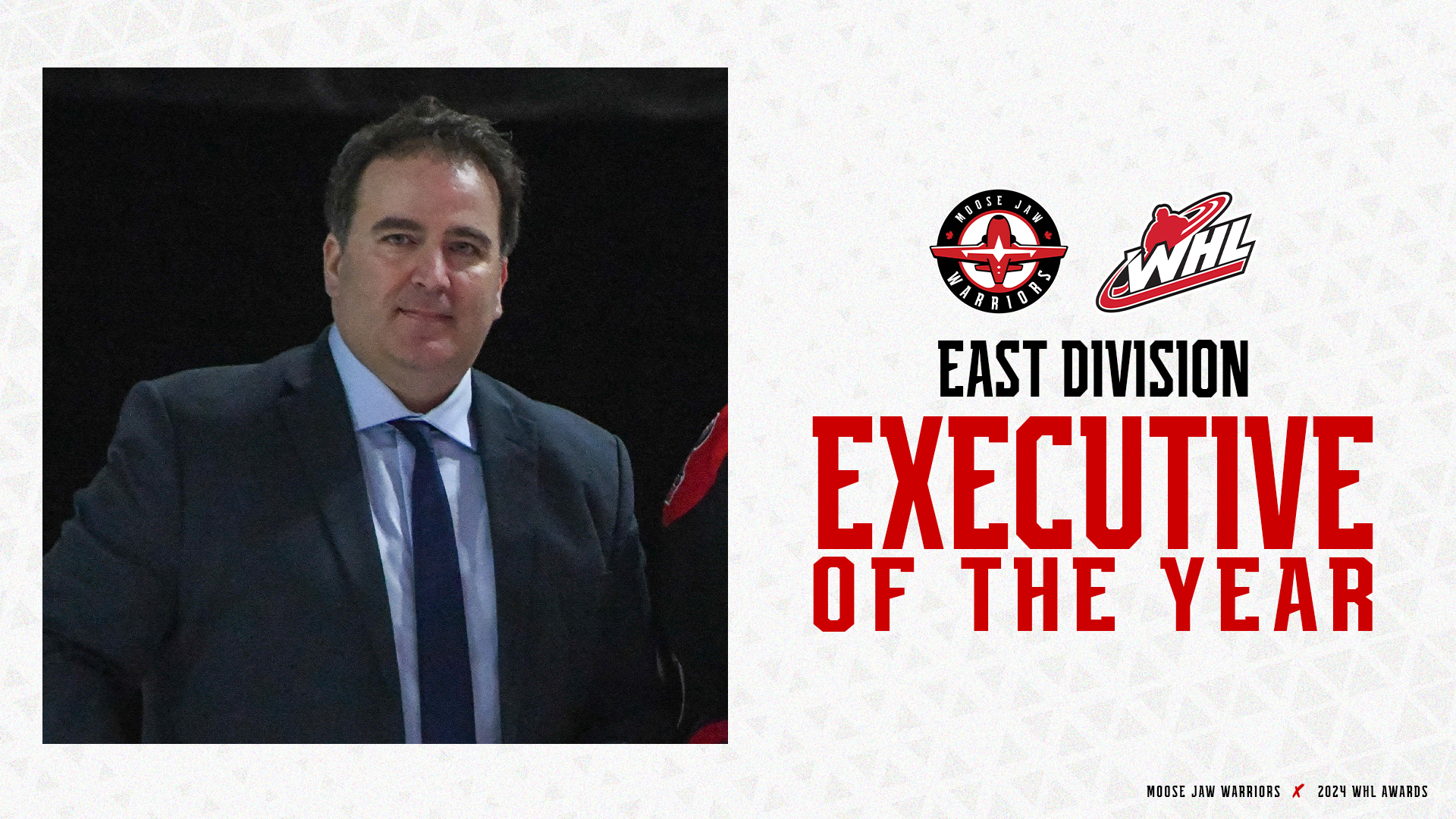 Ripplinger named East Division Executive of the Year - Moose Jaw Warriors