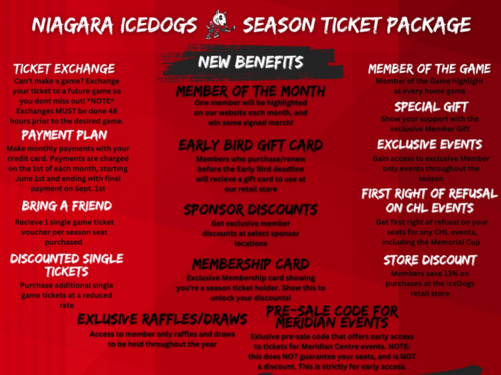 Purchase Season Tickets - Niagara IceDogs