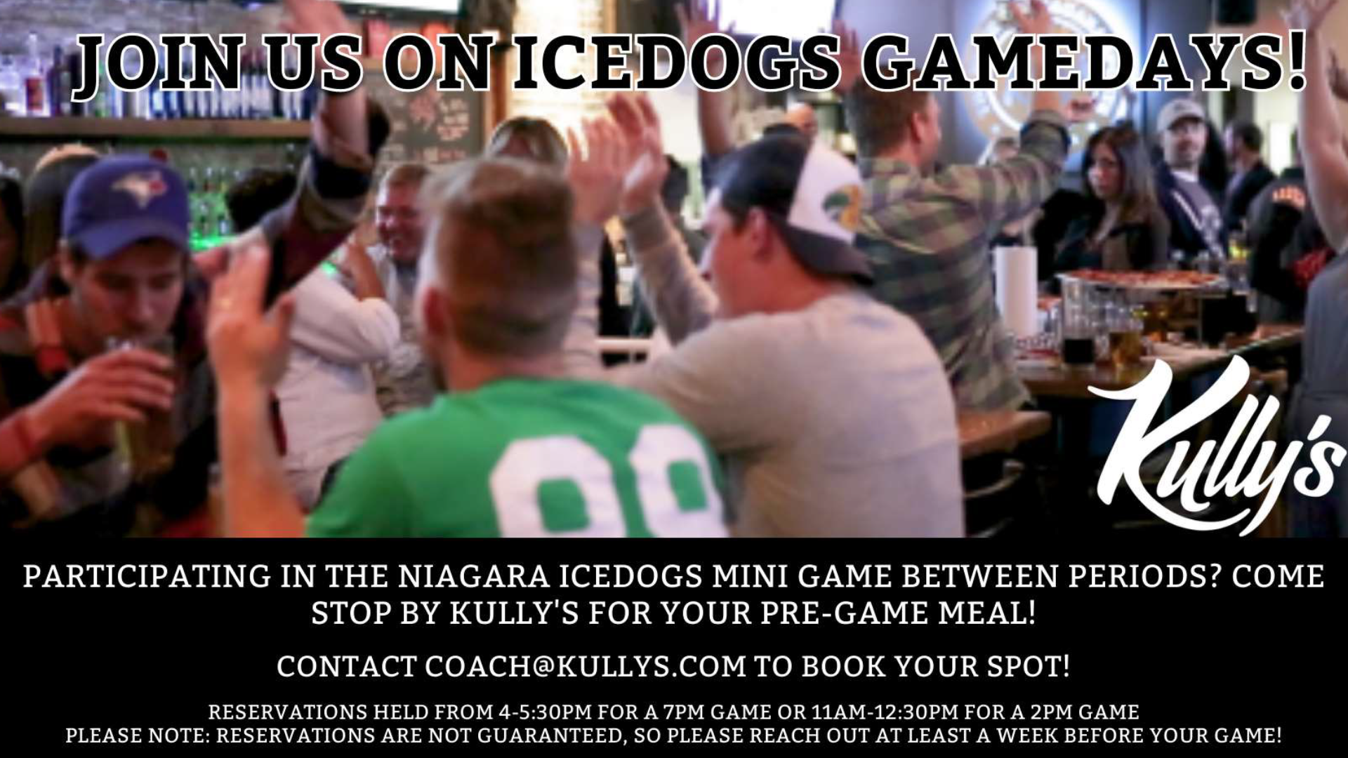 Kully's Mini Game - Niagara IceDogs