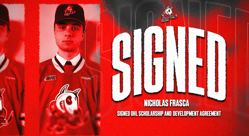 Nicholas Frasca Commits to the Niagara IceDogs - Niagara IceDogs