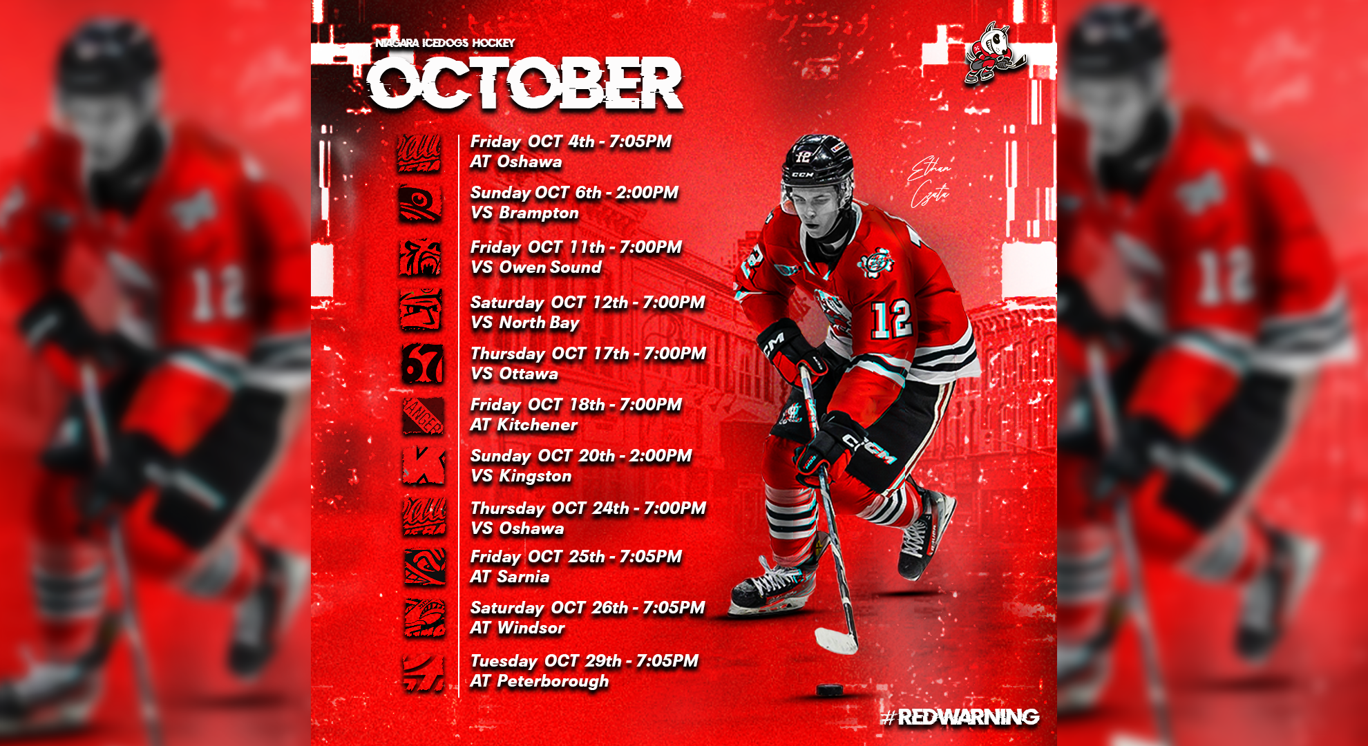 2024/2025 IceDogs Regular Season Schedule Announced - Niagara IceDogs