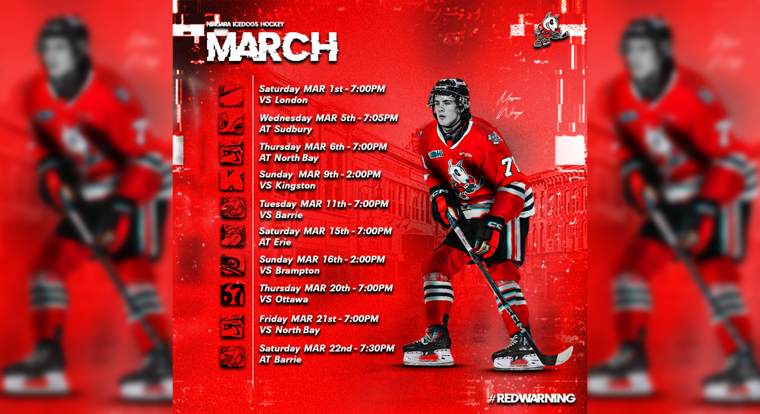 2024/2025 IceDogs Regular Season Schedule Announced - Niagara IceDogs