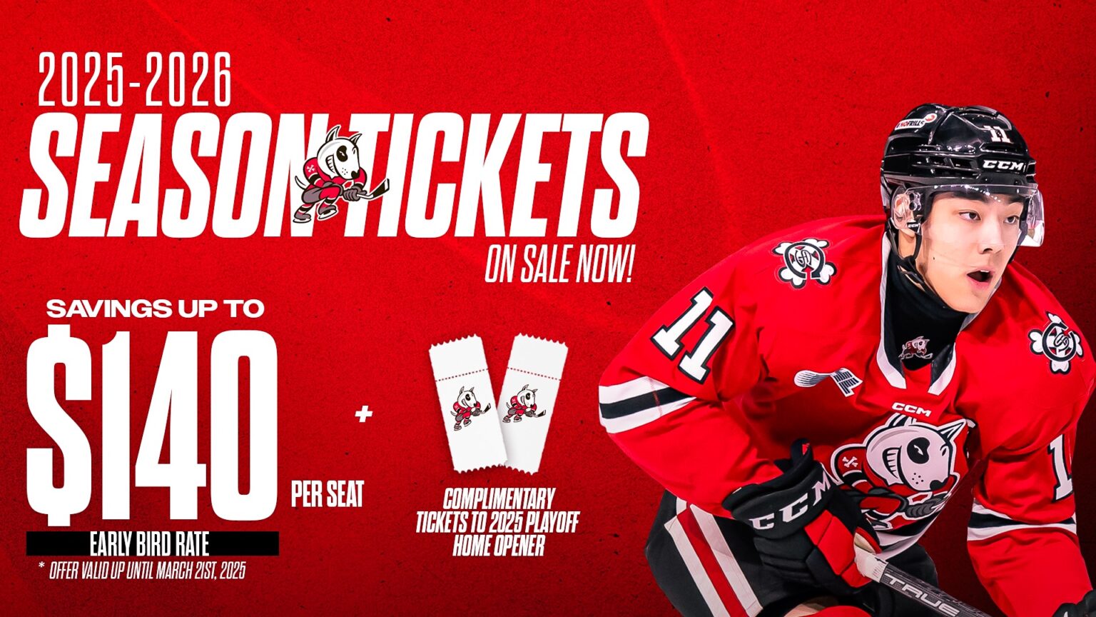 2025-2026 Season Tickets - Available Now! - Niagara IceDogs