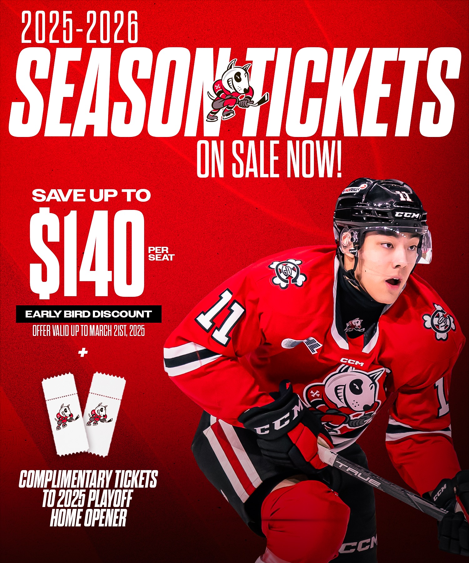 Niagara IceDogs 2024-25 Regular Season Schedule