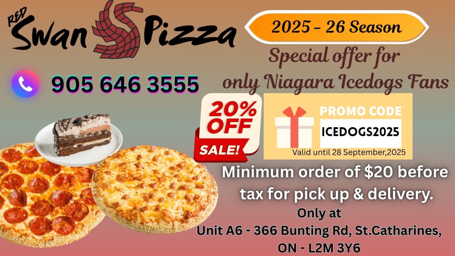 Niagara IceDogs 2025-26 Regular Season Schedule