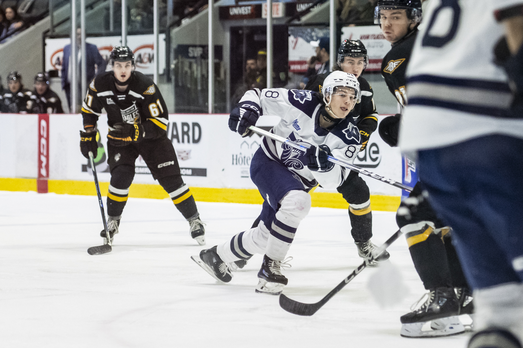 Victoire! Océanic (5) vs Eagles (2) - L'Oceanic de Rimouski