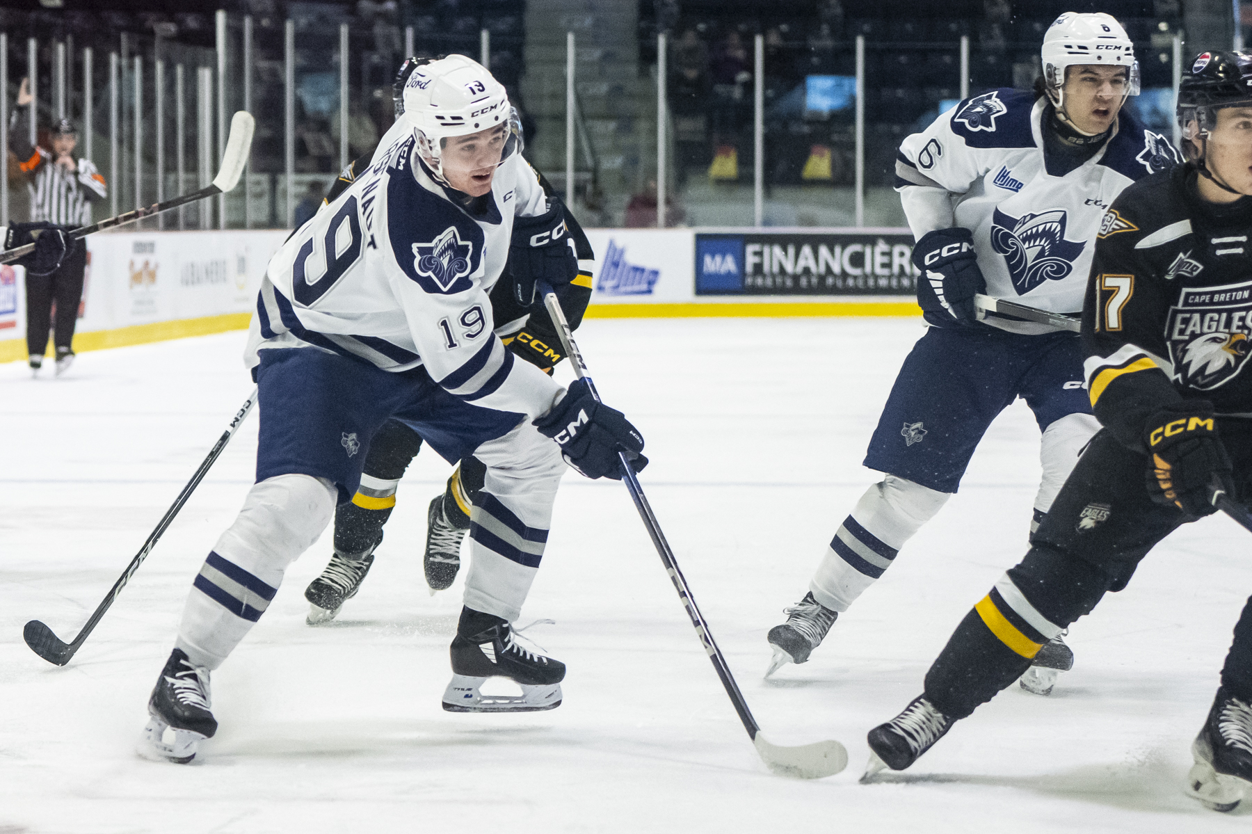 Victoire! Océanic (5) vs Eagles (2) - L'Oceanic de Rimouski