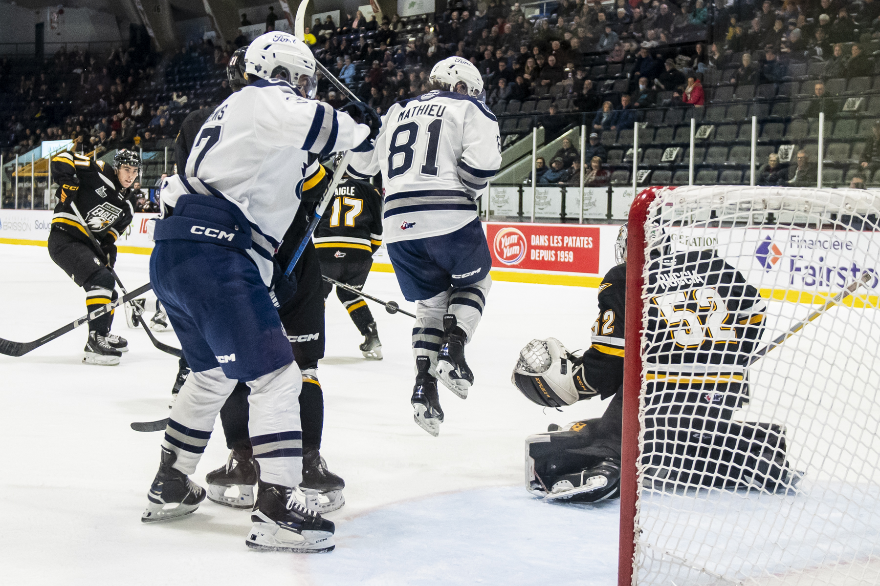 Victoire! Océanic (5) vs Eagles (2) - L'Oceanic de Rimouski