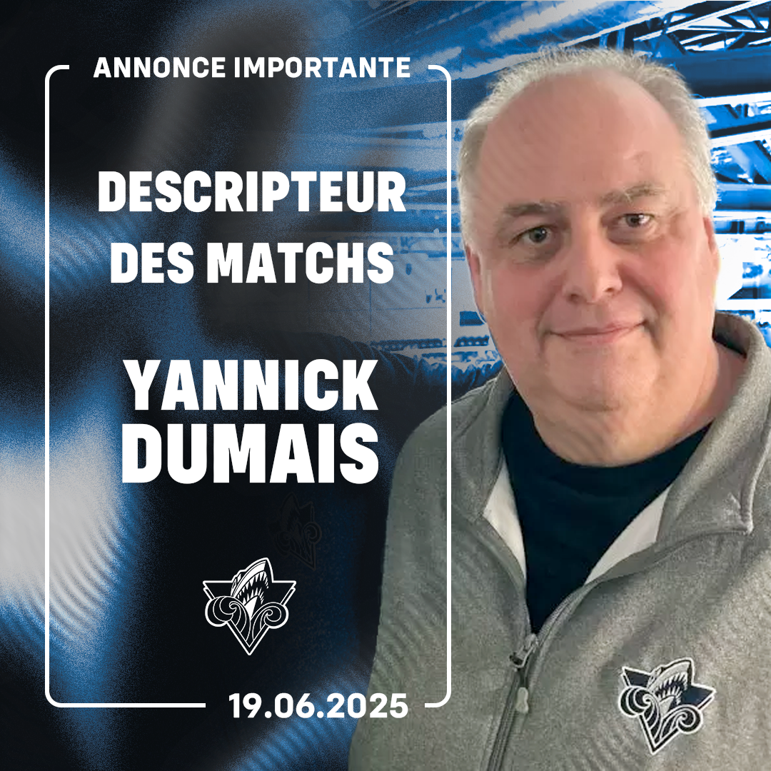 Yannick Dumais devient la nouvelle voix de L'Océanic! - L'Oceanic de ...