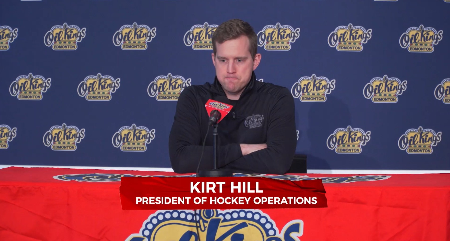 RAW: Kirt Hill End of Season Availability - Edmonton Oil Kings