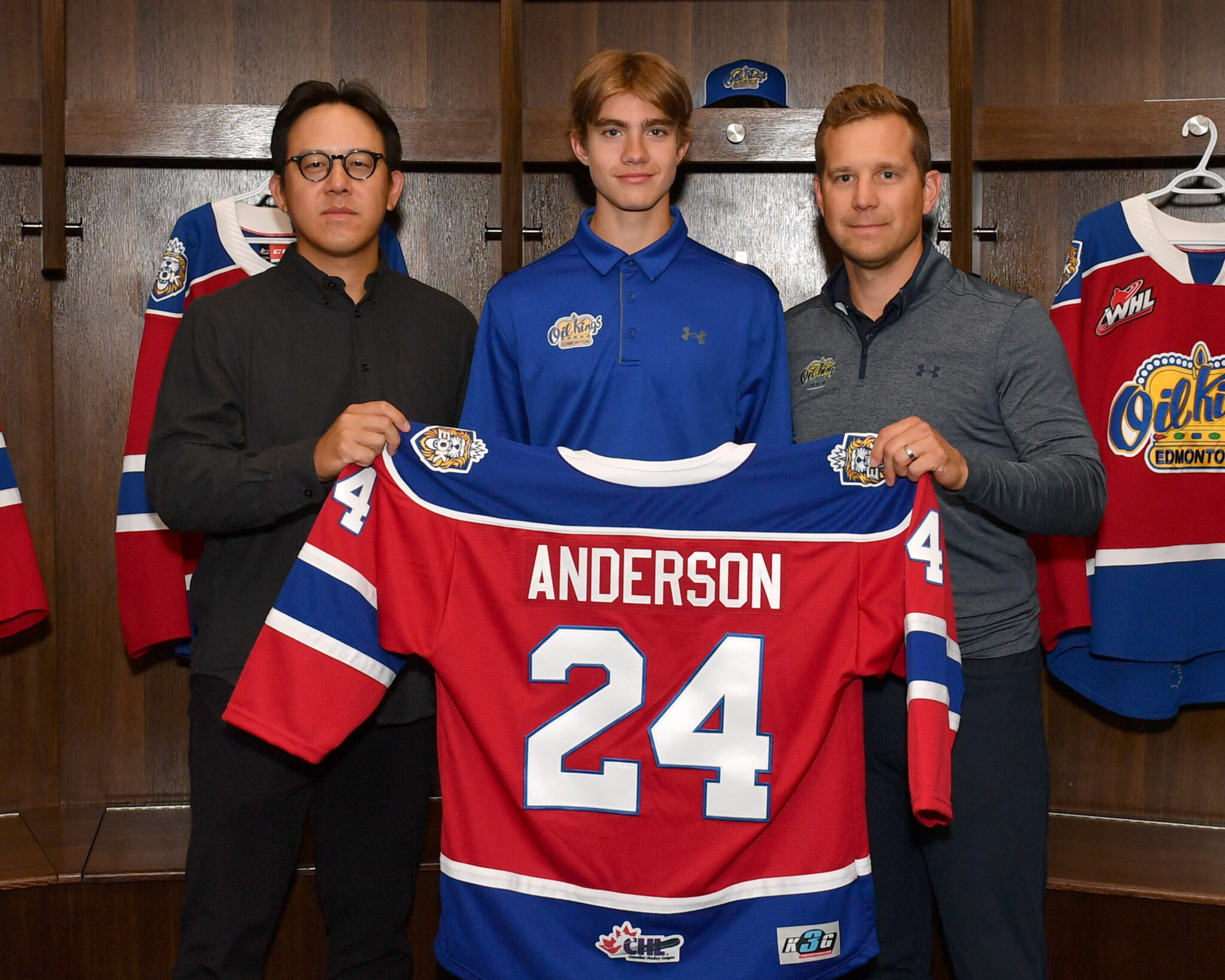 Oil Kings Sign Anderson to WHL Scholarship and Development Agreement ...