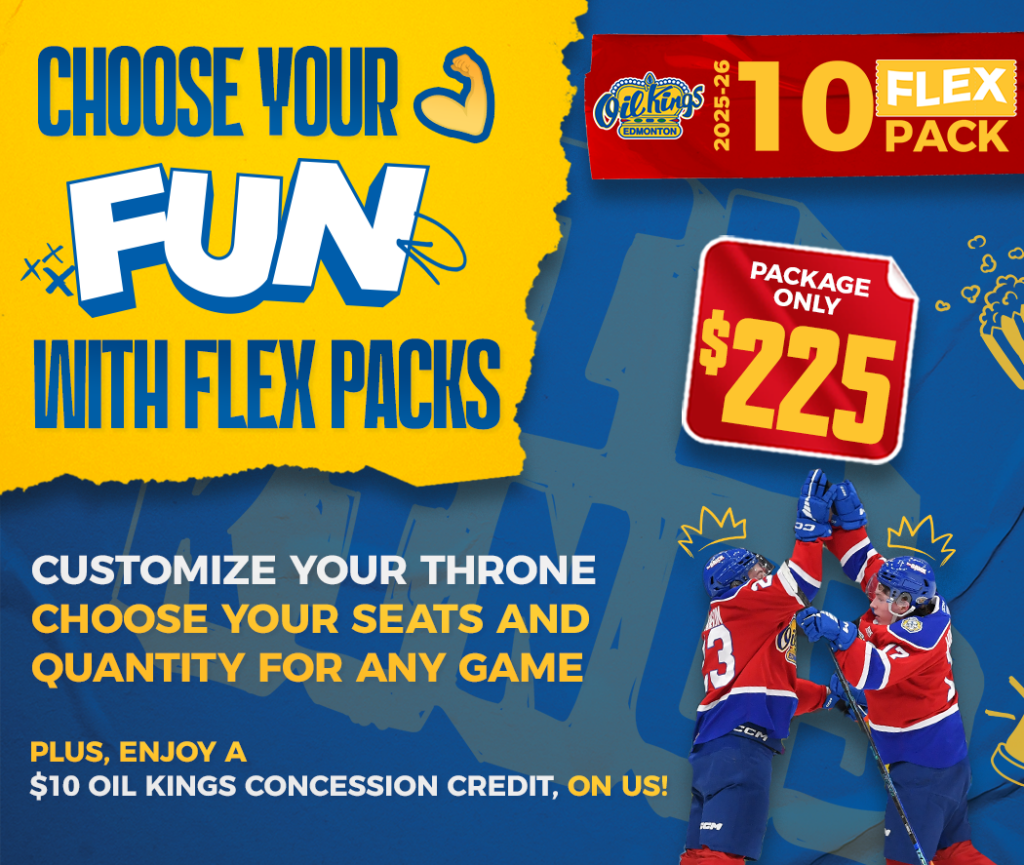 2025-26 10 Ticket Flex Pack - Edmonton Oil Kings