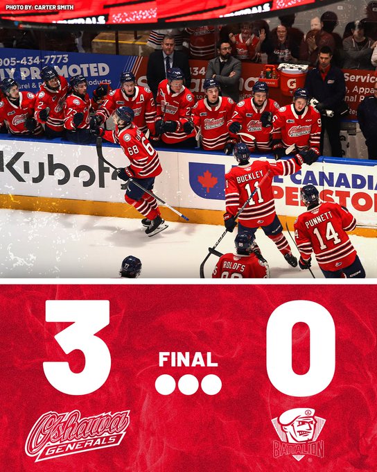 Round 3 Game 2: Generals shutout the Battalion to gain series lead by ...