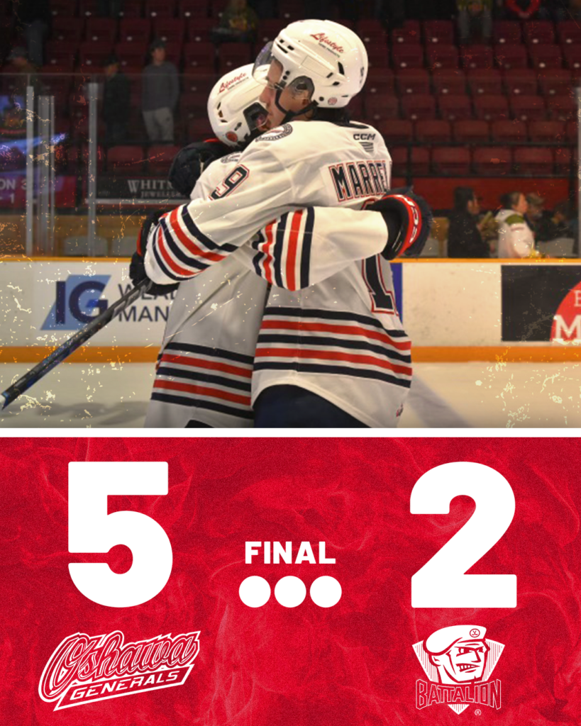 Round 3 Game 3: Generals take down Troops in 5-2 victory for 3-0 series ...