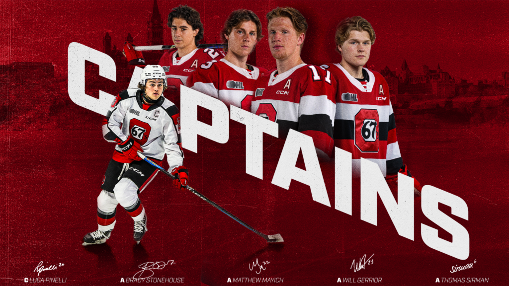 67's name Luca Pinelli 20th captain in franchise history - Ottawa 67s