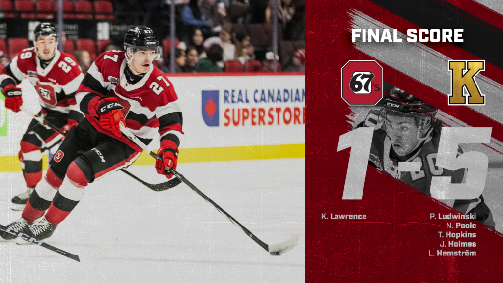 Game Highlights | Ottawa 67's vs. Kingston Frontenacs | Nov 15, 2023 ...