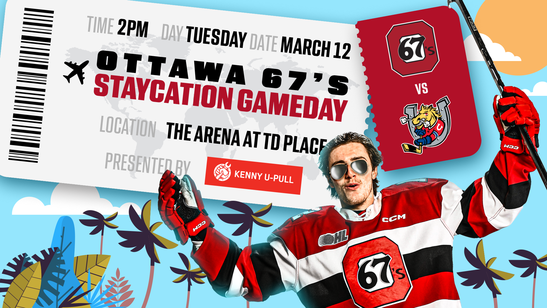 67’s kick off March Break Staycation against Colts - Ottawa 67s