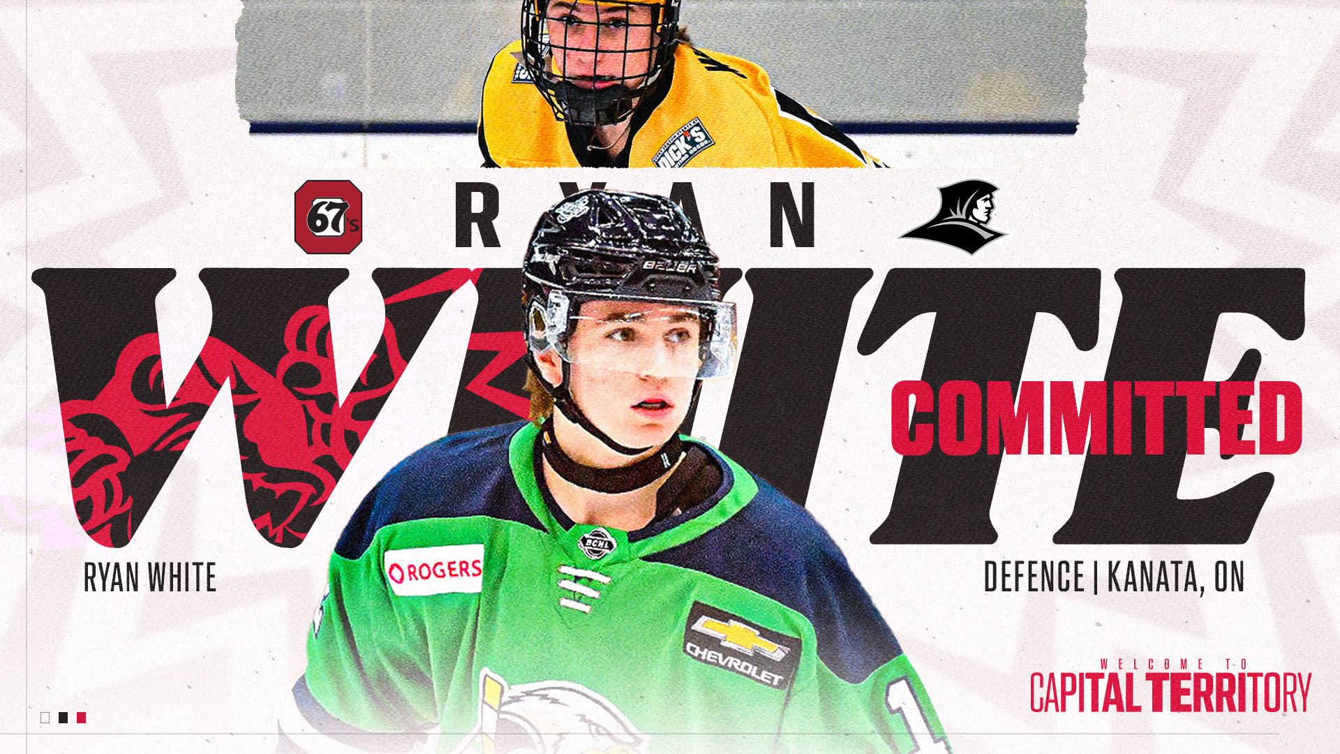 2023 9th-round pick defenceman Ryan White commits to 67’s - Ottawa 67s