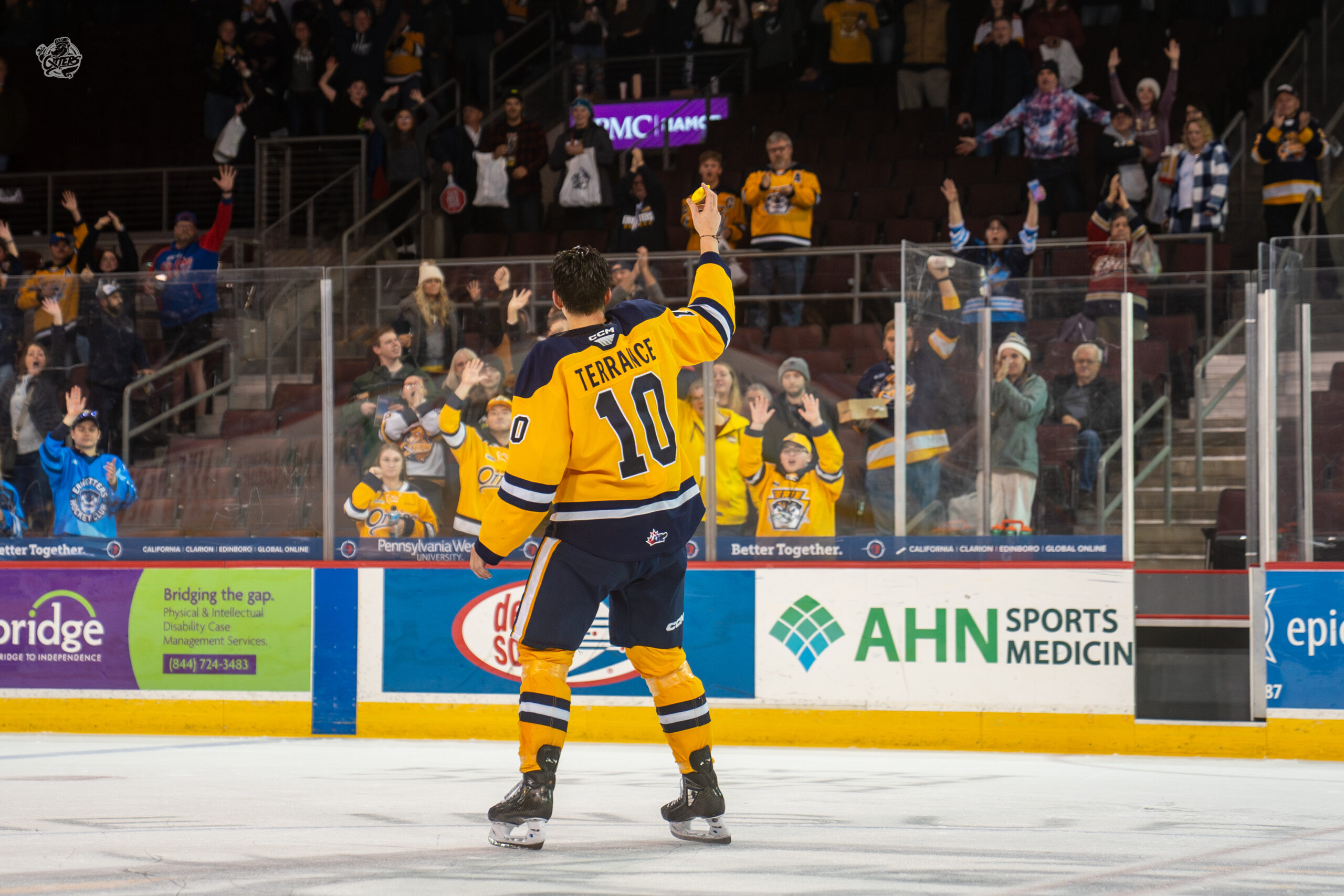 Terrance Strikes Twice As Otters Down London, 4-2 - Erie Otters