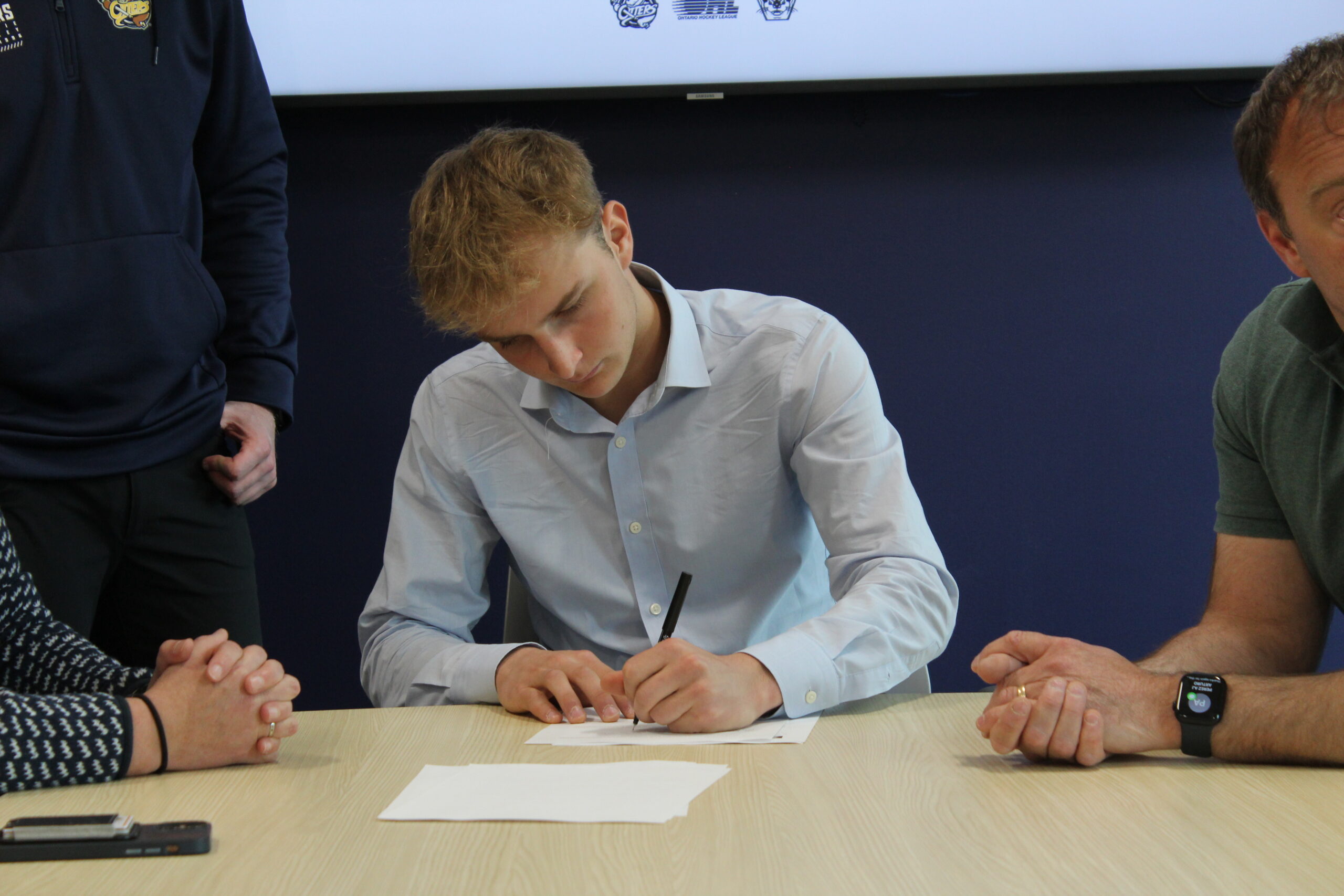 #34 Overall Pick Tyler Cooper Commits to Erie Otters - Erie Otters