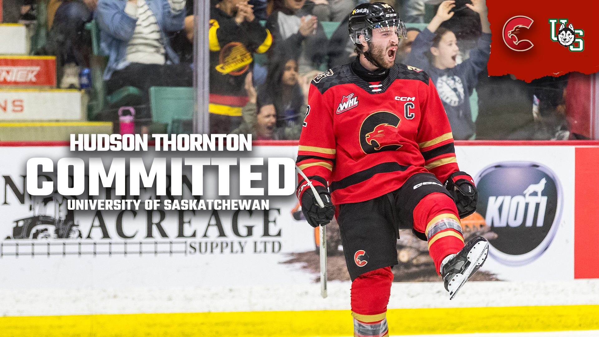Former Captain Hudson Thornton Joining University of Saskatchewan ...