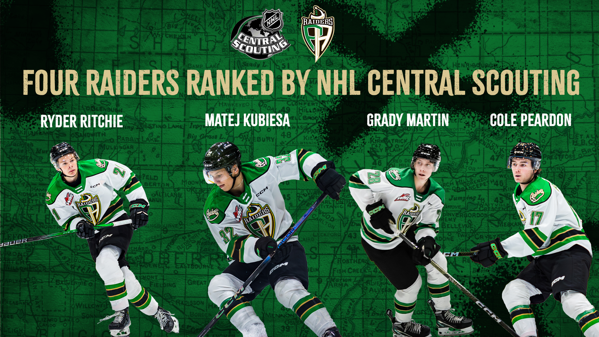 Four Raiders labelled as Players to Watch by NHL Central Scouting ...