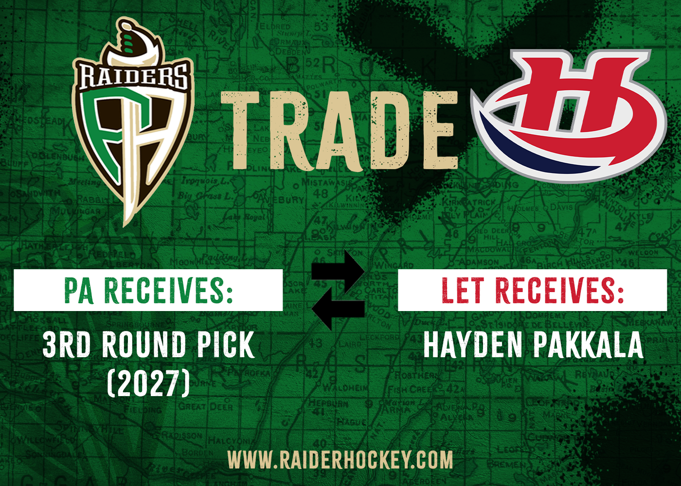 Raiders deal Pakkala to Hurricanes for third round pick - Prince Albert ...