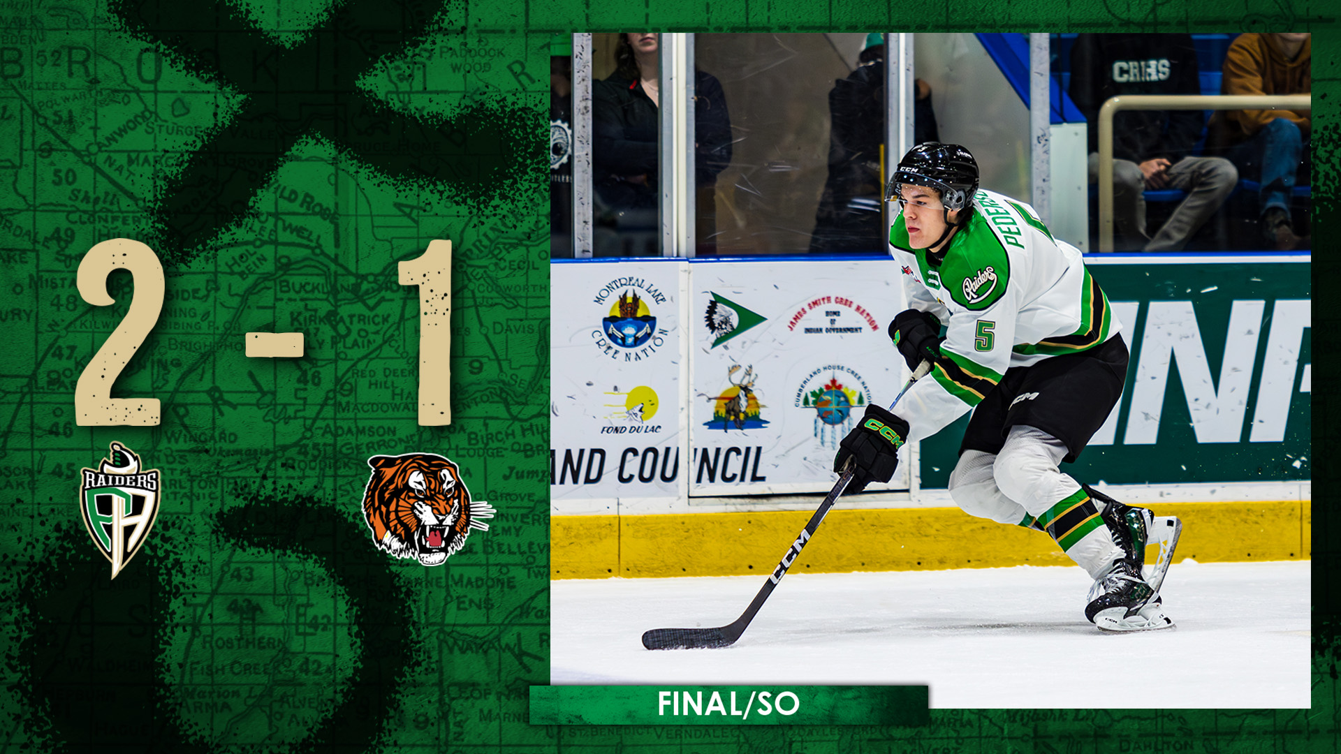 Raiders pick up huge 2-1 shootout win over Tigers - Prince Albert Raiders