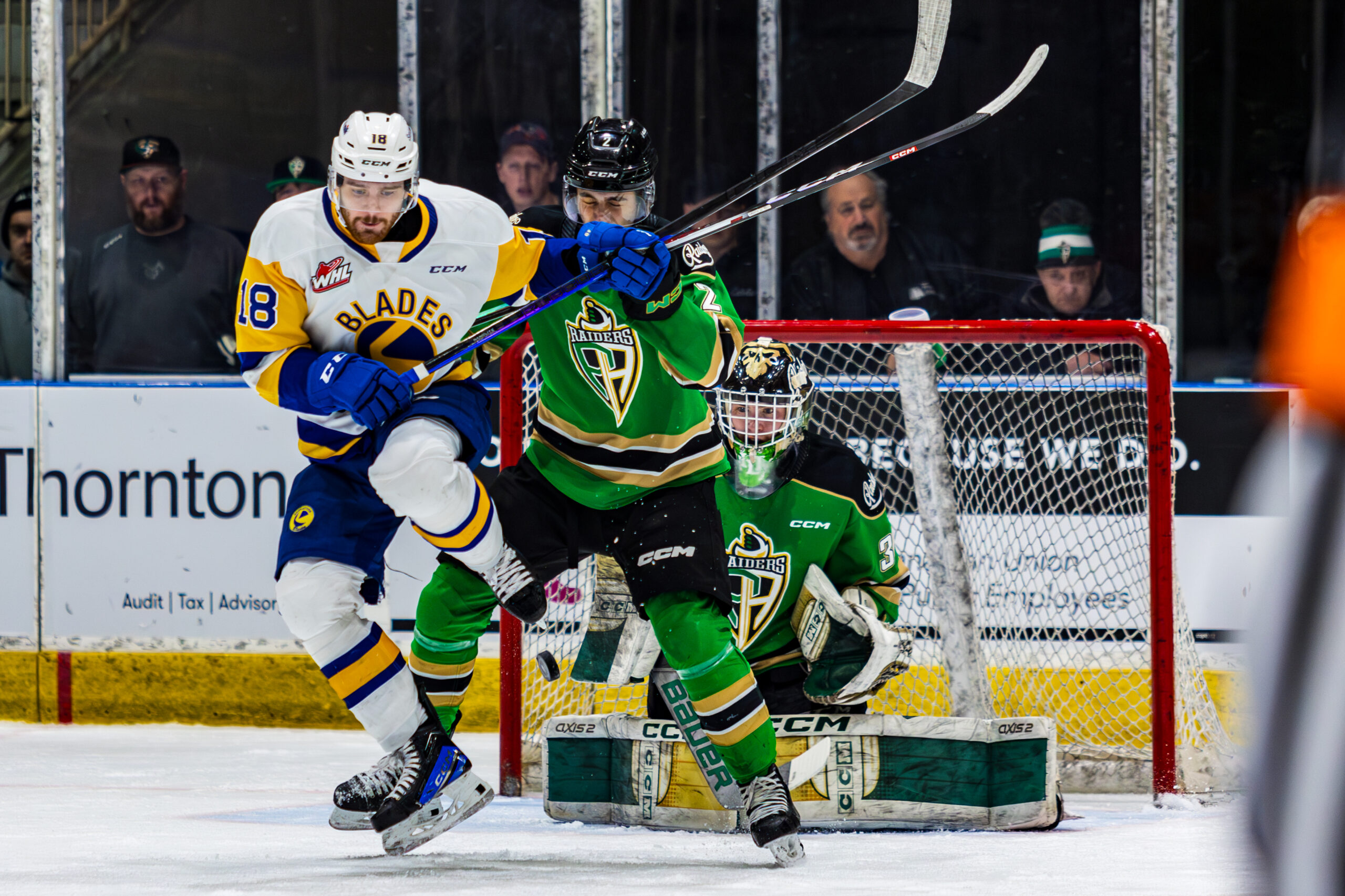 Blades take 2-1 series lead with overtime win in Prince Albert - Prince ...