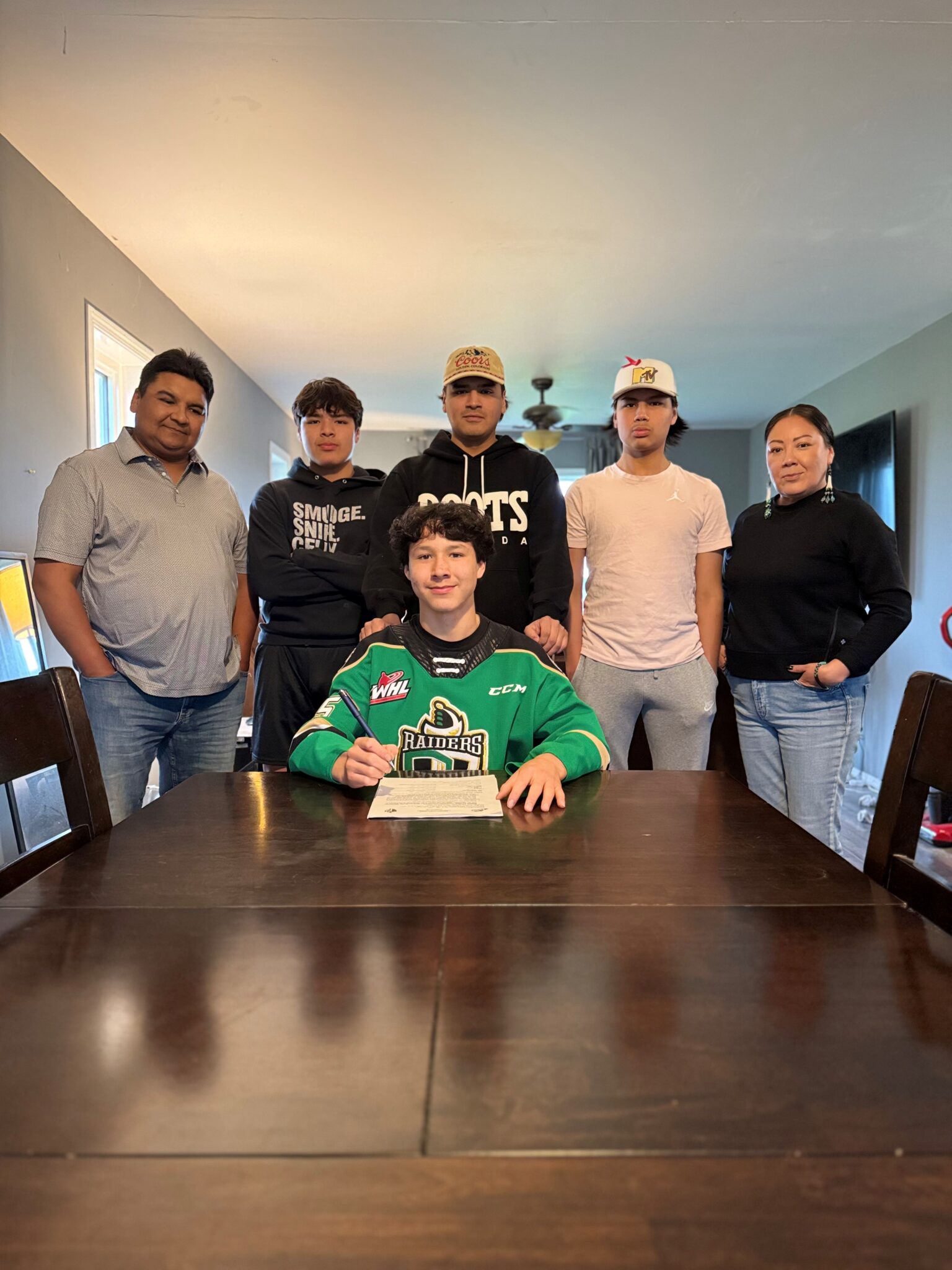 Shingoose signs with Raiders - Prince Albert Raiders