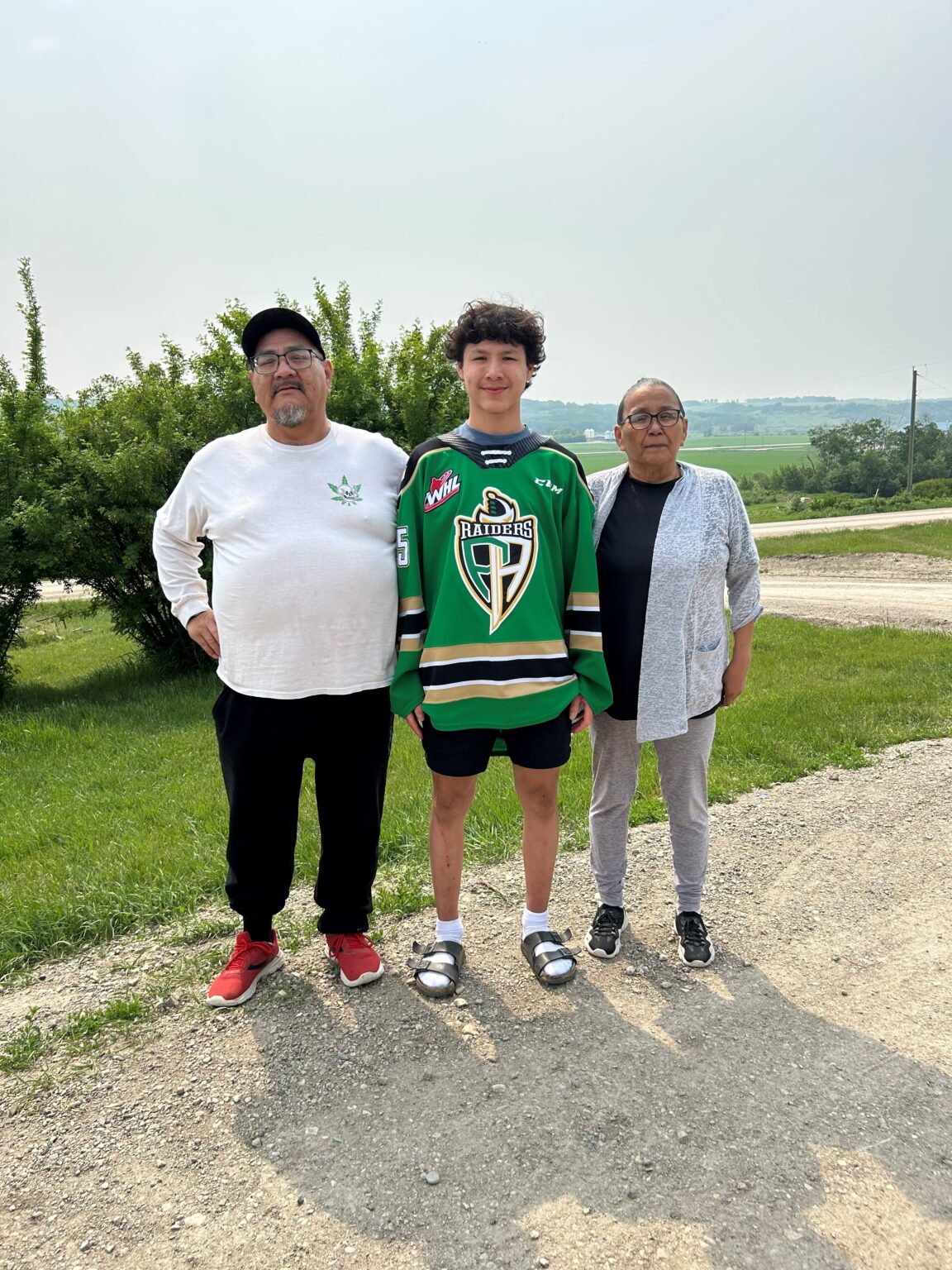 Shingoose signs with Raiders - Prince Albert Raiders