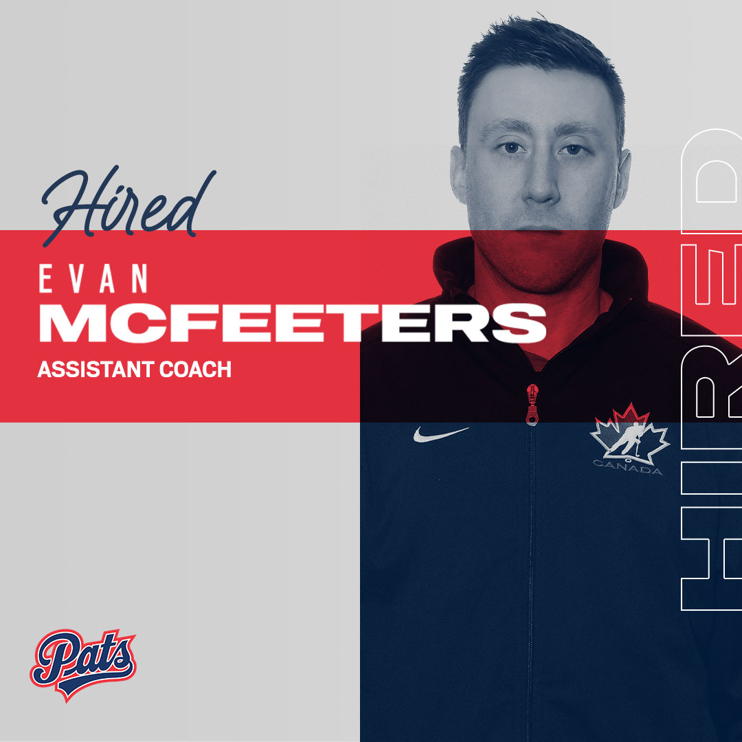 Pats Hire McFeeters As Assistant Coach - Regina Pats