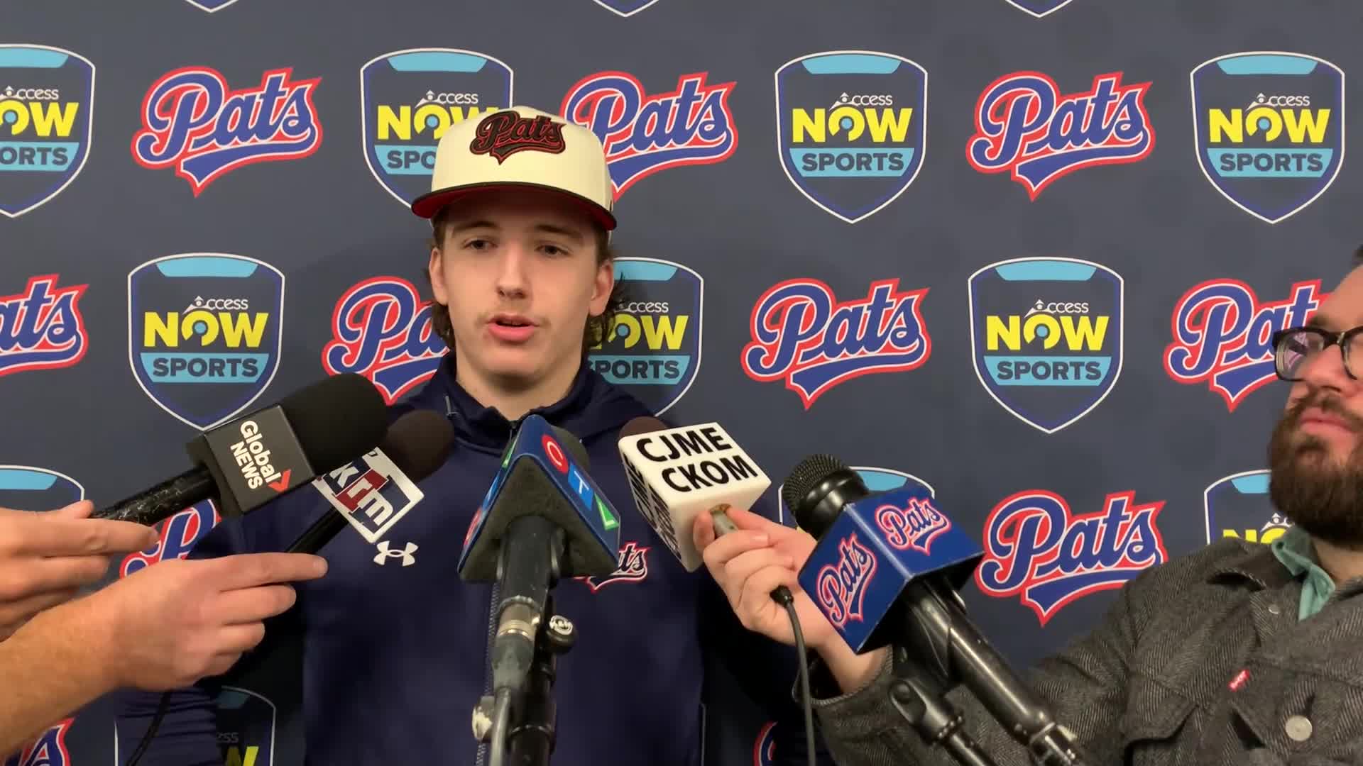 MEDIA: Dec. 5 - Ewan Huet Pre-2024 WJC - Regina Pats