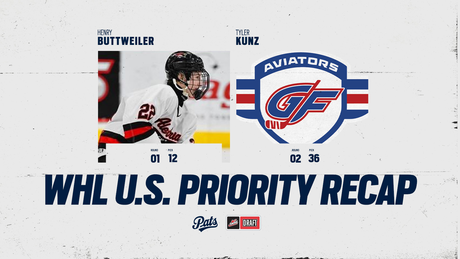 Pats make pair of selections in 2025 U.S. Priority Draft - Regina Pats