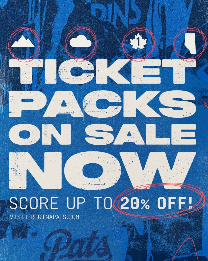 Ticket Packs *New Pack* - Regina Pats
