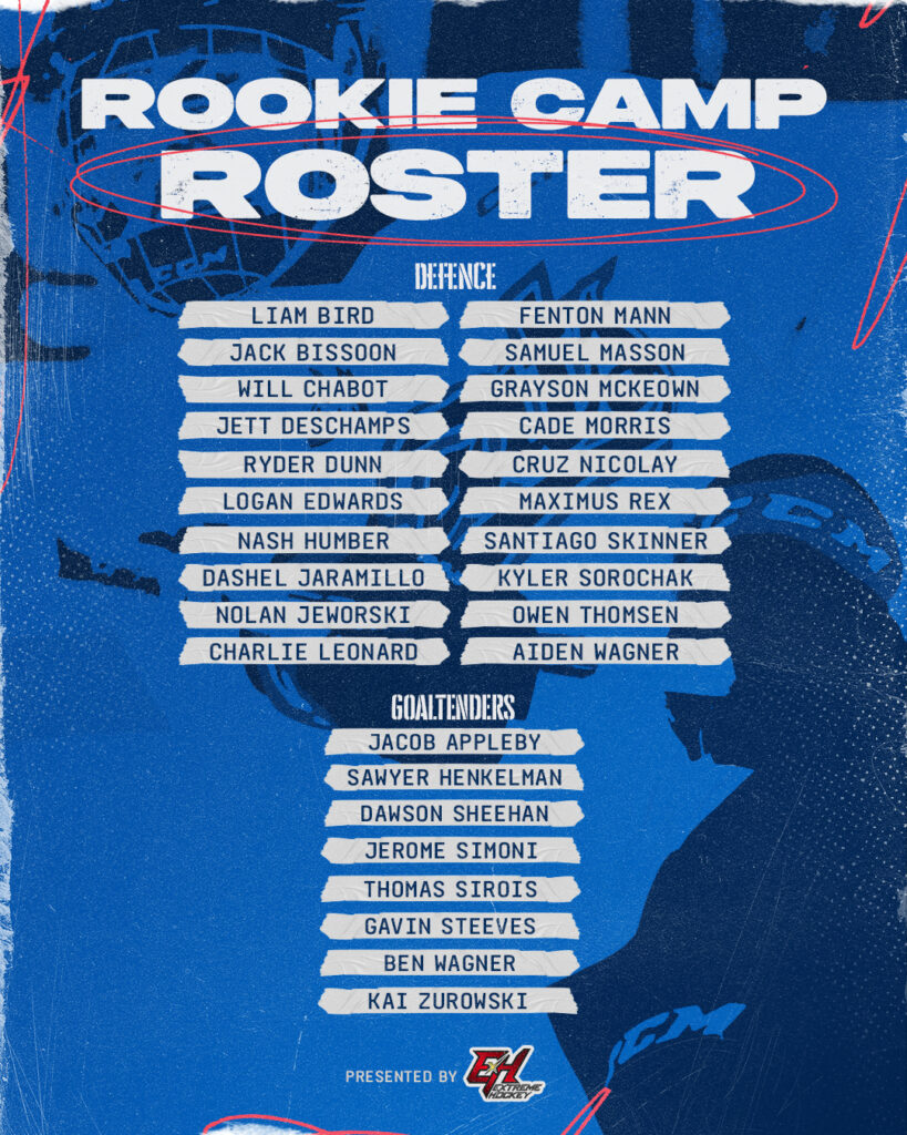 Pats announce 2025 Training Camp details, presented by Extreme Hockey ...