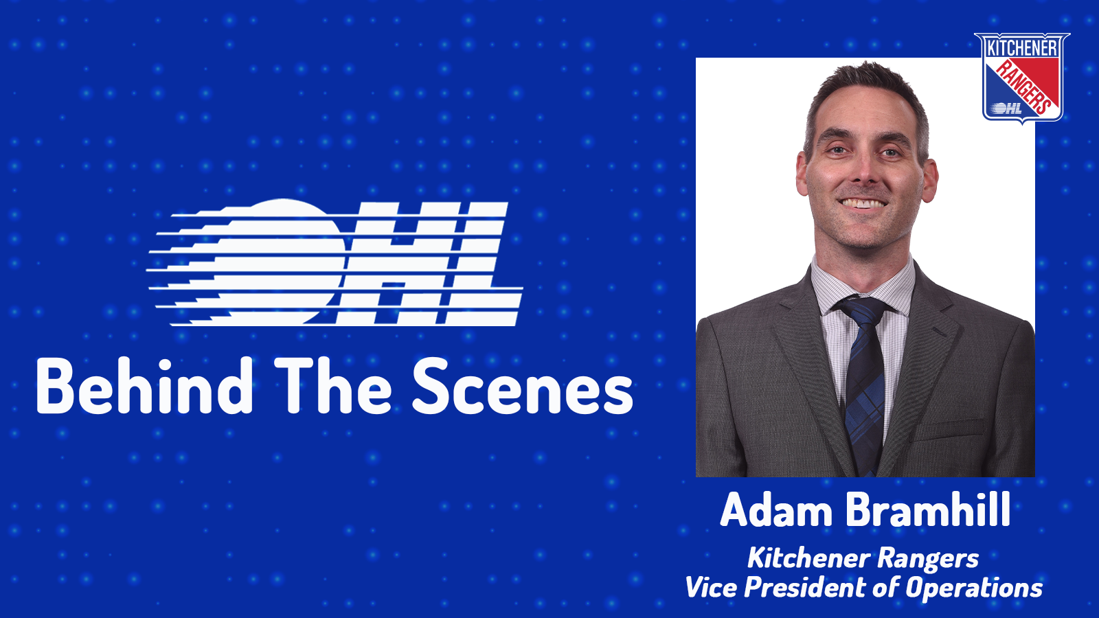 OHL Behind the Scenes: Rangers' Adam Bramhill - Ontario Hockey League