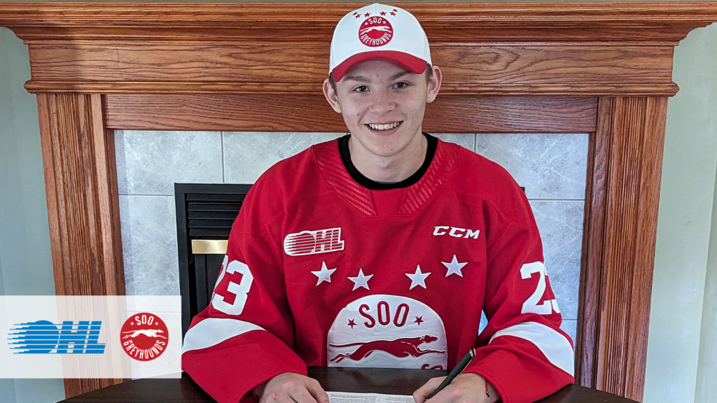 Hunter Solomon commits to Greyhounds - Ontario Hockey League