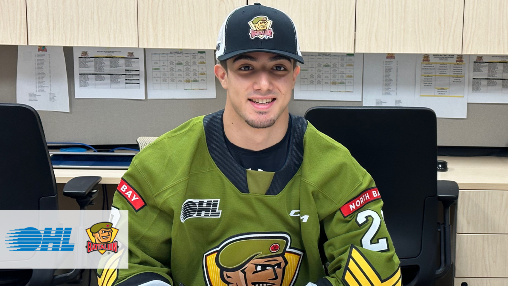 Stef Forgione signs with Battalion - Ontario Hockey League
