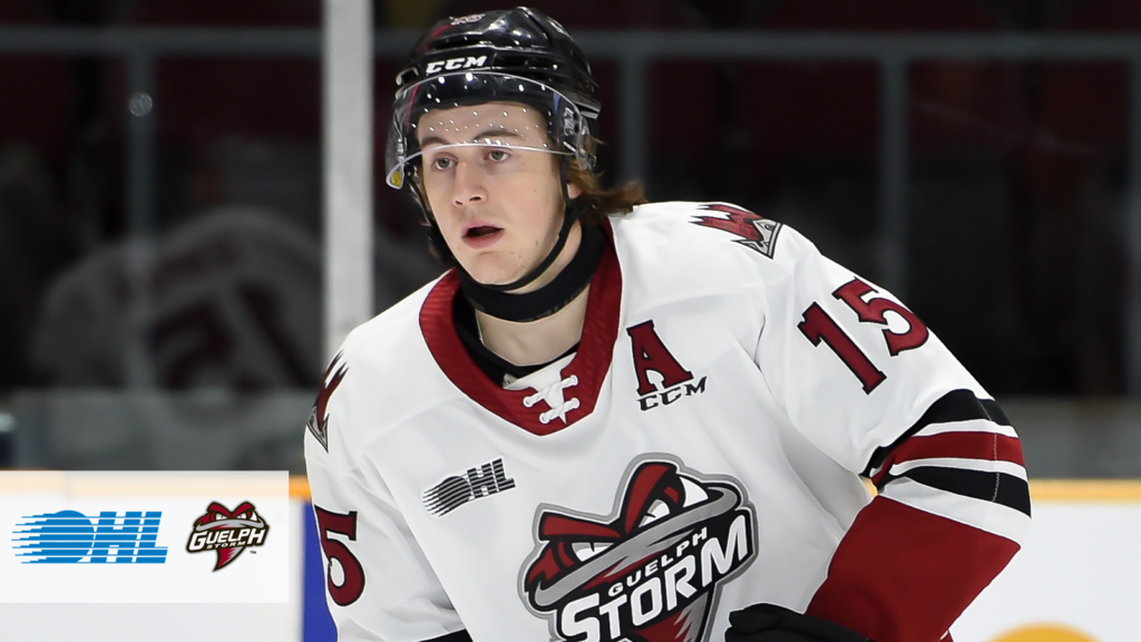 Braeden Bowman named 32nd captain in Storm history - Ontario Hockey League